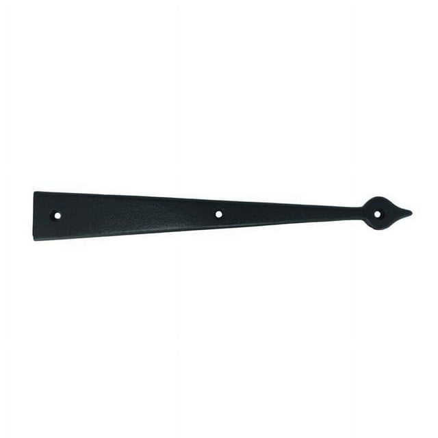 Wood Shutter Hardware 30-14-88645 Large Faux Strap Hinge, Black ...