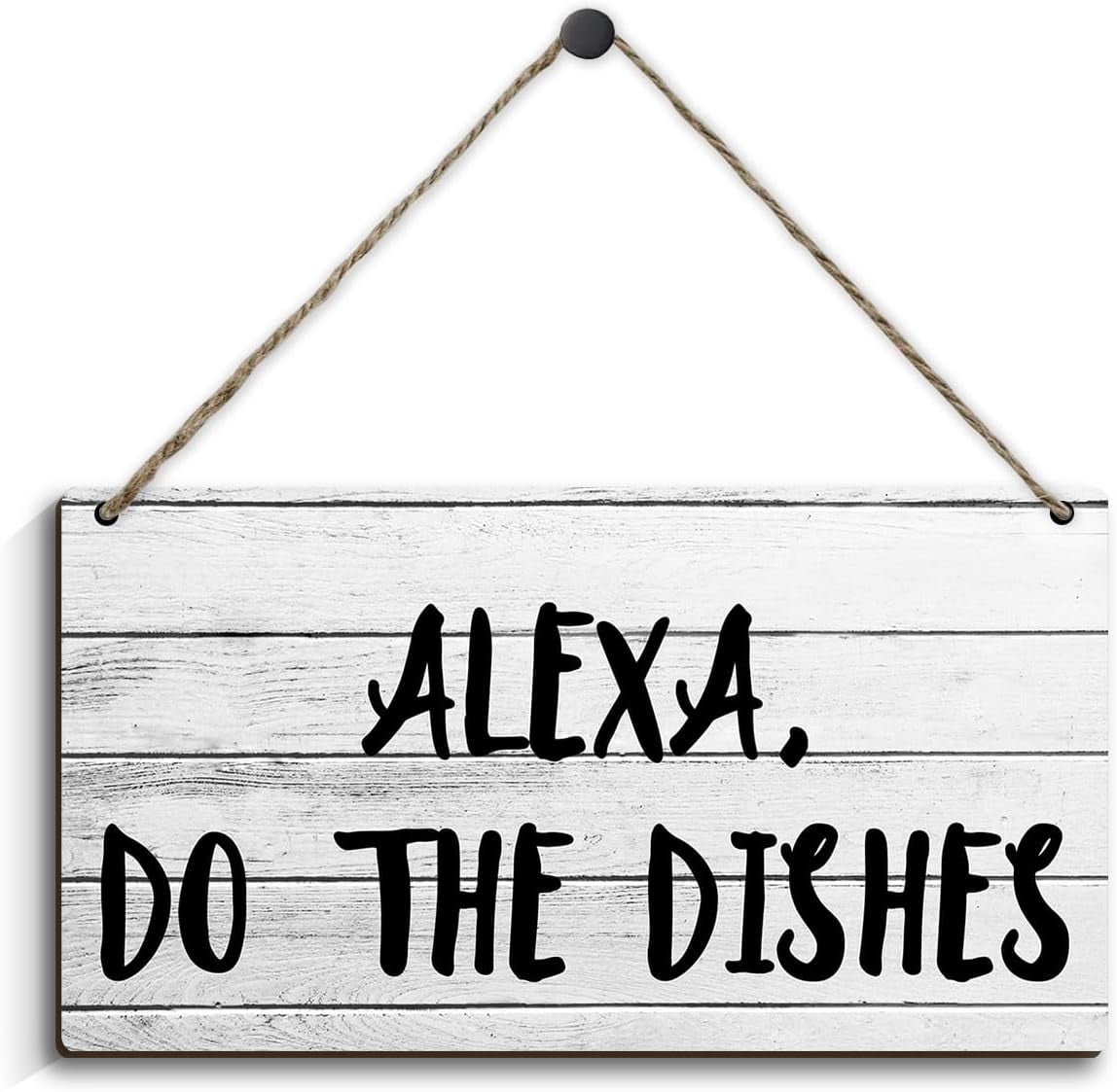 Wood Sign 10x5 Inch Funny Kitchen Signation for Farmhouse Kitchen Decor ...