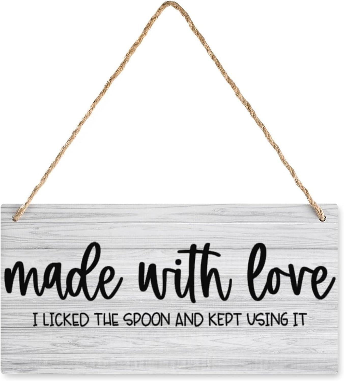 Wood Sign 10x5 Inch Rustic Retro Wall Art Home Decorative Man Cave ...