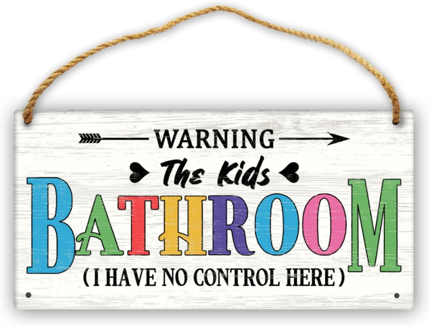 Wood Sign 5x10 Inch Bathroom Sign Decor Bathroom Decoration Bathroom ...