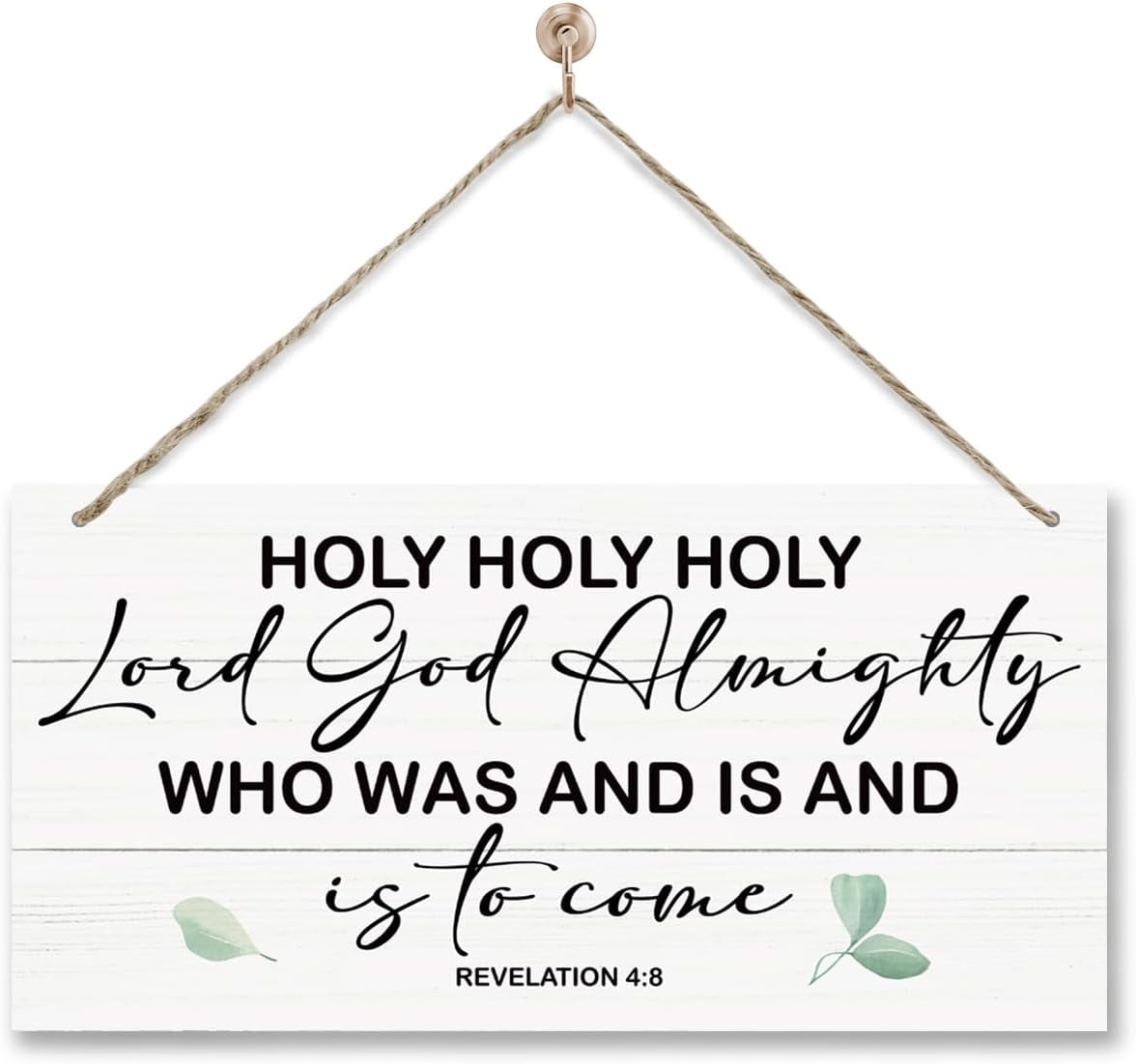 Wood Sign 5x10 Inch Christian Wood Sign Revelation 48 Bible Verse Sign ...