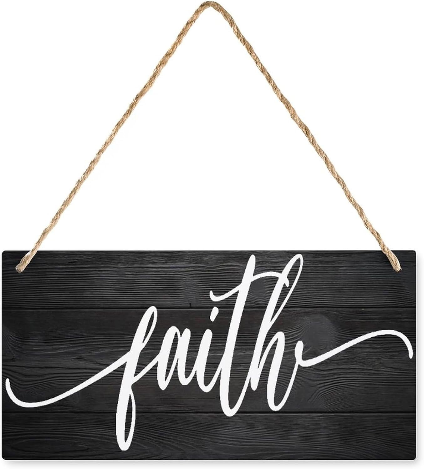 Wood Sign 5x10 Inch Faith Sign Wood Faith Wall Decor Faith Wall Sign ...