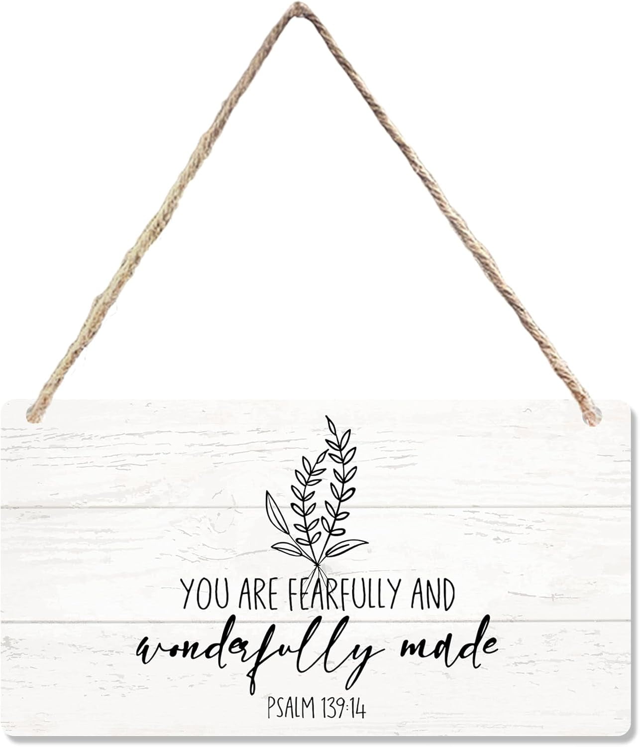 Wood Sign 5x10 Inch Inspirational Christian Religious Wooden Sign Bible ...