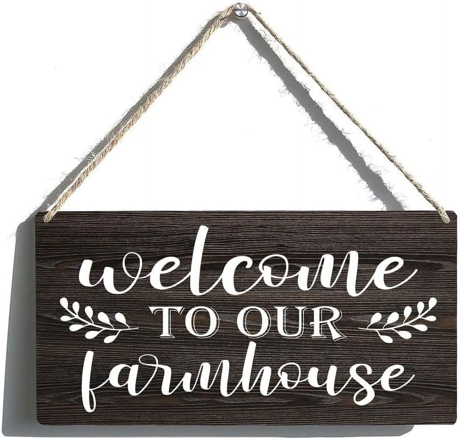 Wood Sign 5x10 Inch Sign Wall Art Definition Wood Plaque Welcome To Our ...