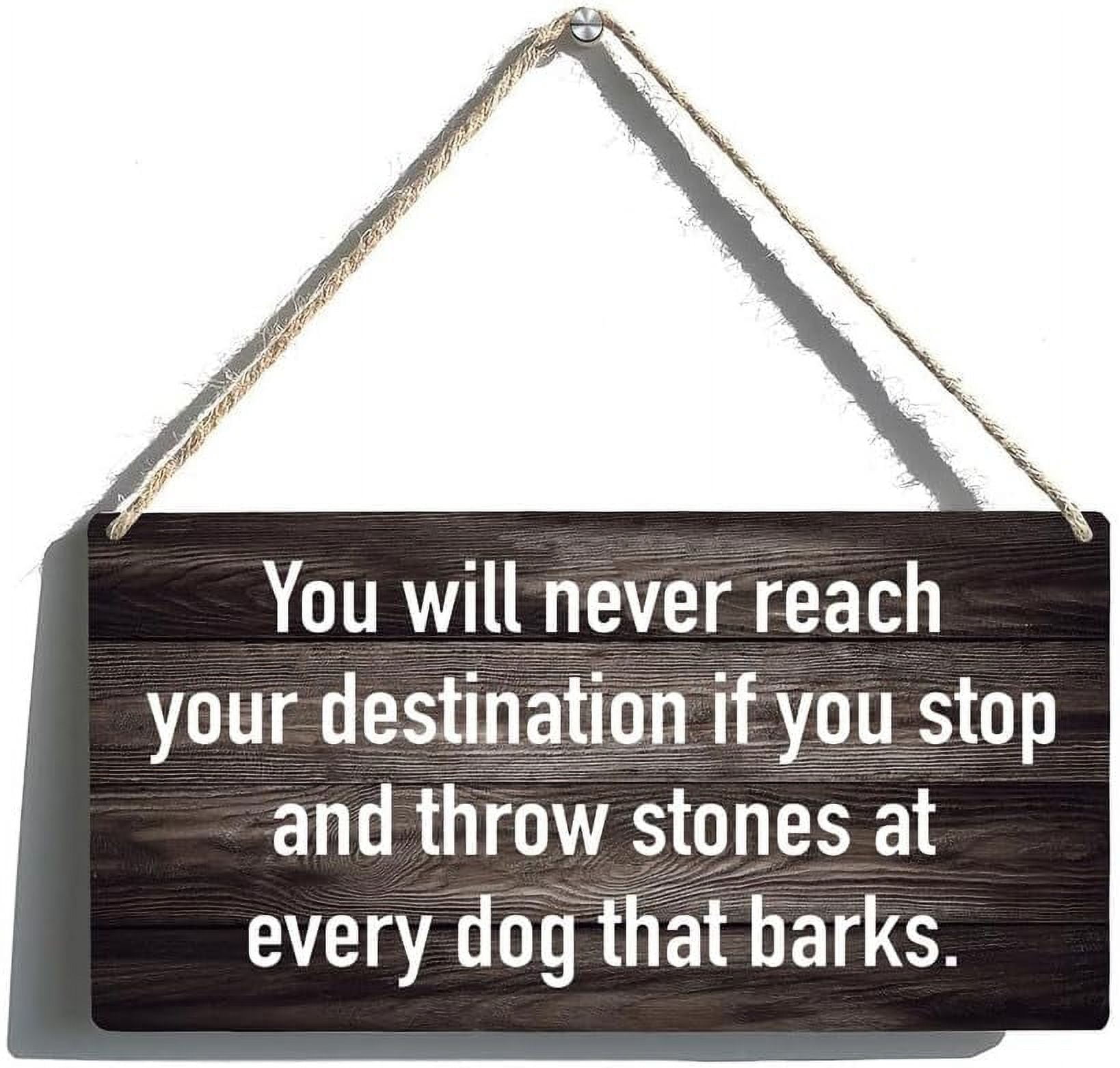 Wood Sign 5x10 Inch Wall Art Decor Wooden Sign You Will Never Reach ...