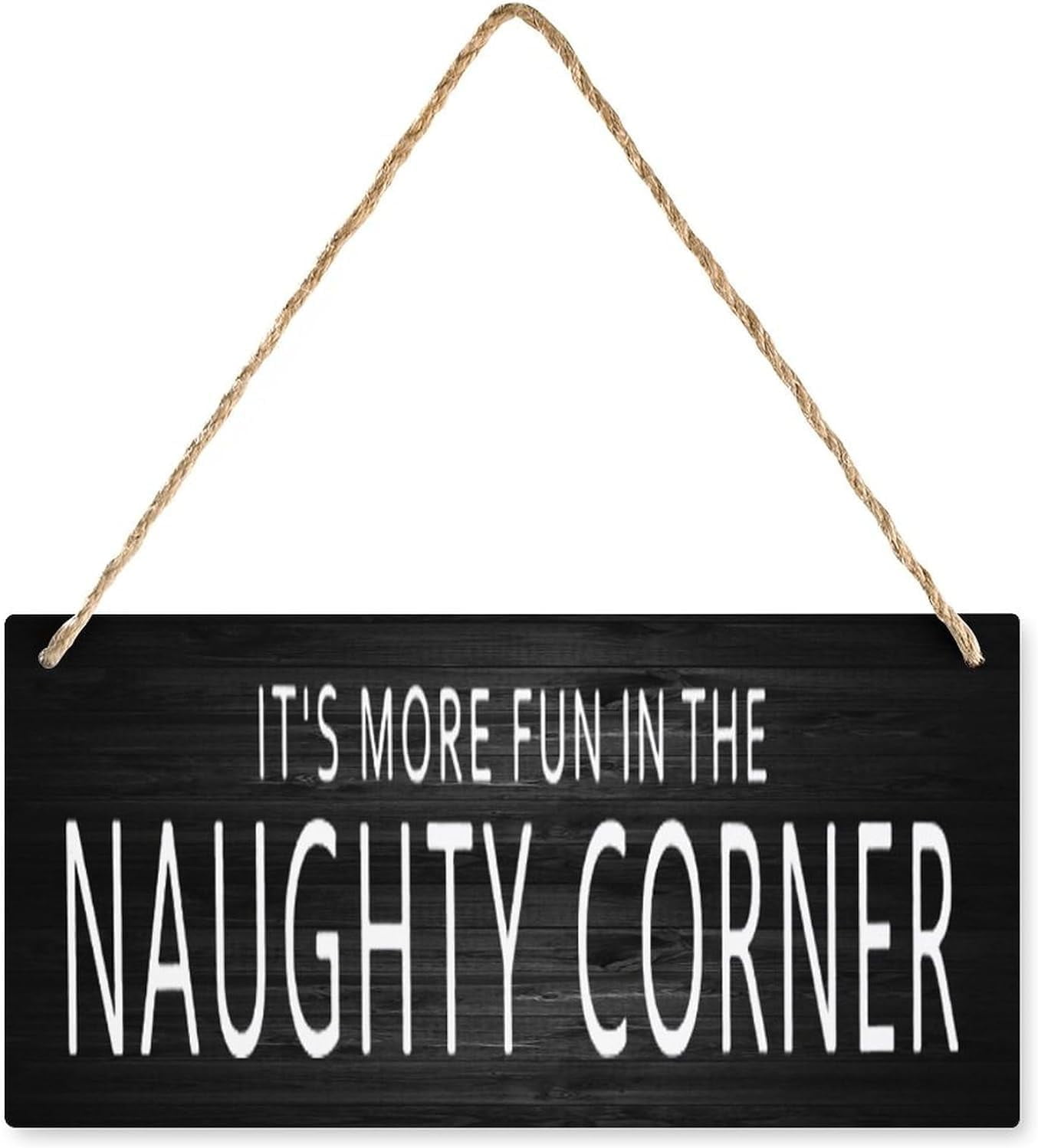 Wood Sign 5x10 Inch Wall Decor Wooden Hanging Plaque Just Here For The ...