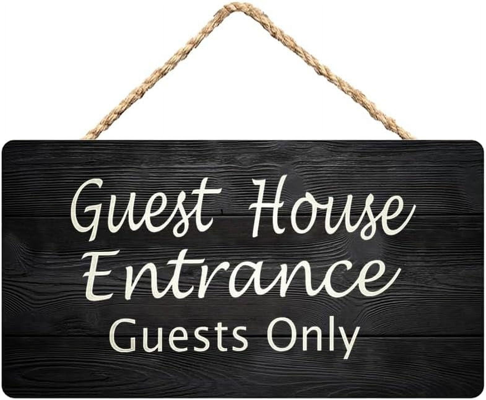 Wood Sign 5x10 Inch Wood Sign Crafts For House Funny Rustic Door ...