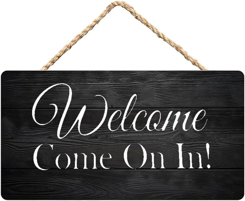 Wood Sign 5x10 Inch Wood Sign Crafts For House Funny Rustic Door ...