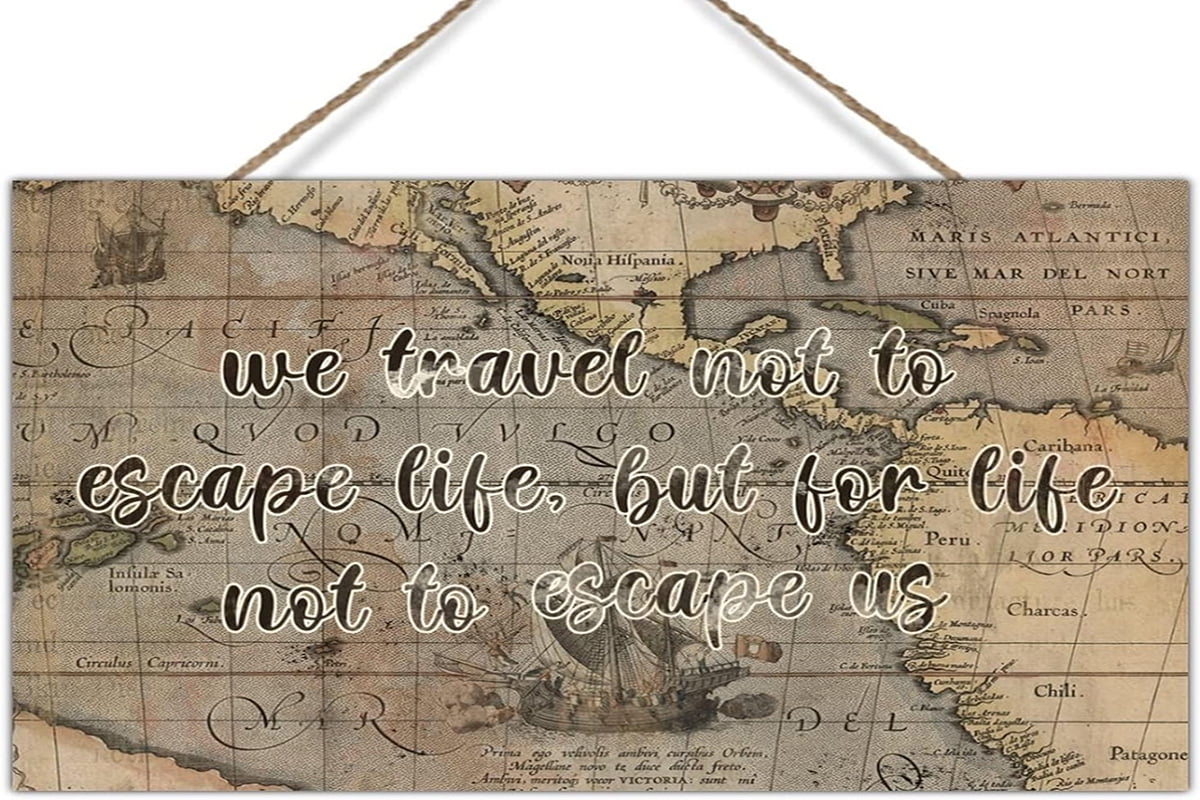 Wood Sign 5x10 Inch Wood Sign Polar Regions Vintage Adventure Maps Wood ...