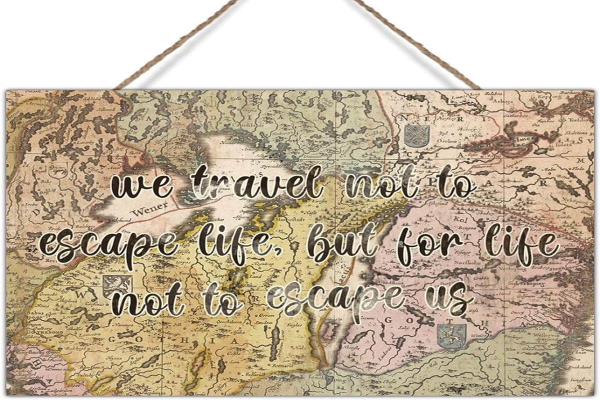 Wood Sign 5x10 Inch Wood Sign Vintage Australia Map Travel Rustic Signs ...
