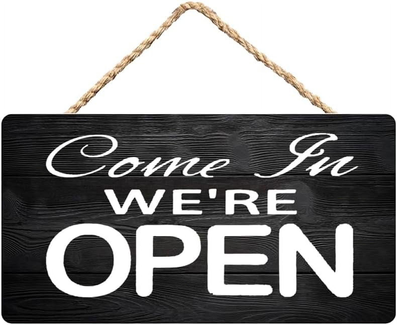 Wood Sign 5x10 Inch Wooden Hanging Sign Art Decorations For Living Room ...