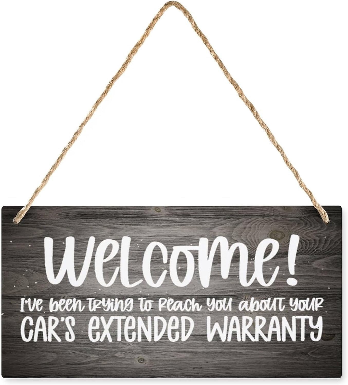 Wood Sign 5x10 Inch Wooden Sign For Front Door Outside I'Ve Been Trying ...