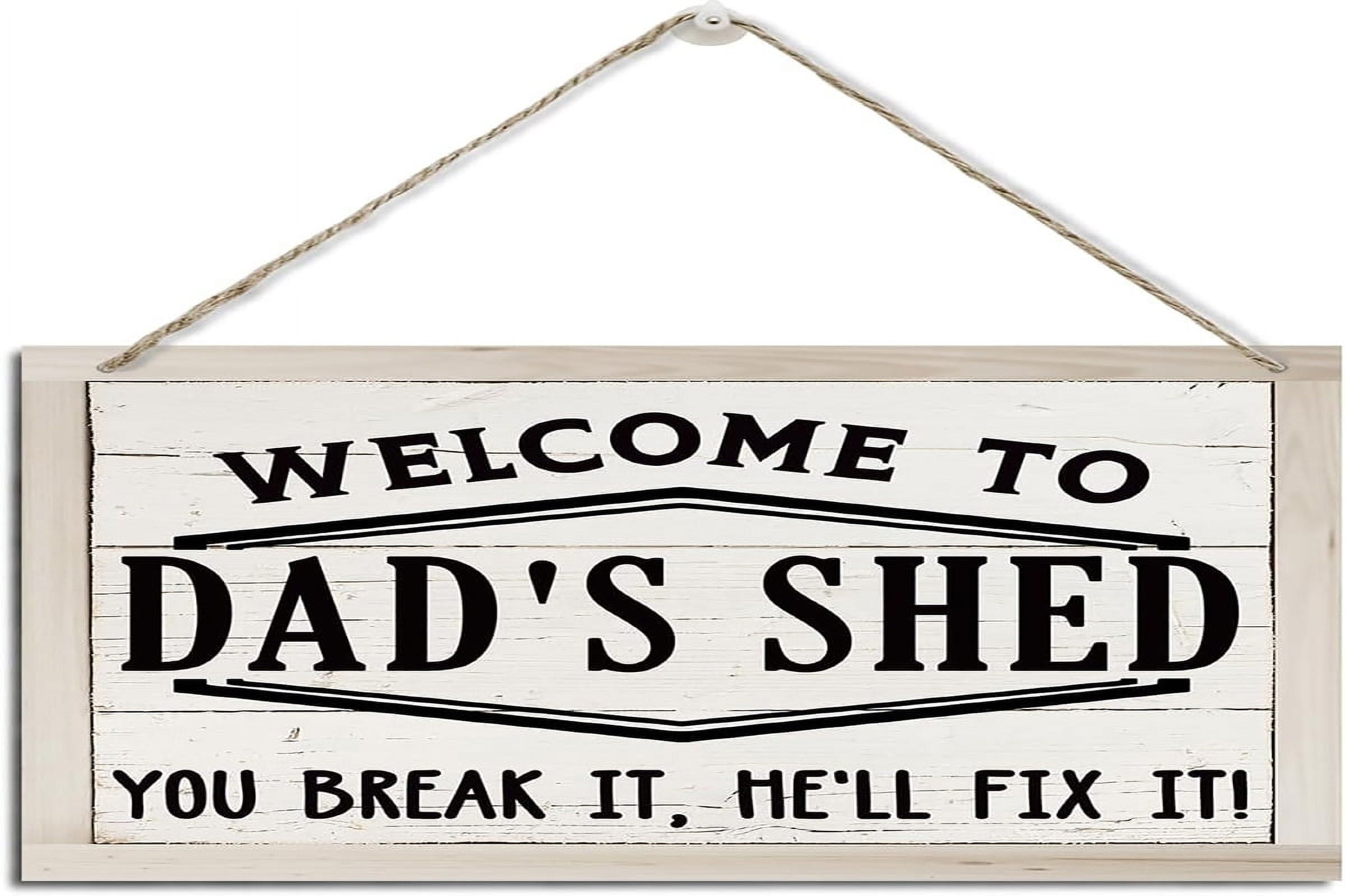 Wood Sign 6x12 Inch Dad Gifts Signs For Dad Father'S Day Gift For Dad ...