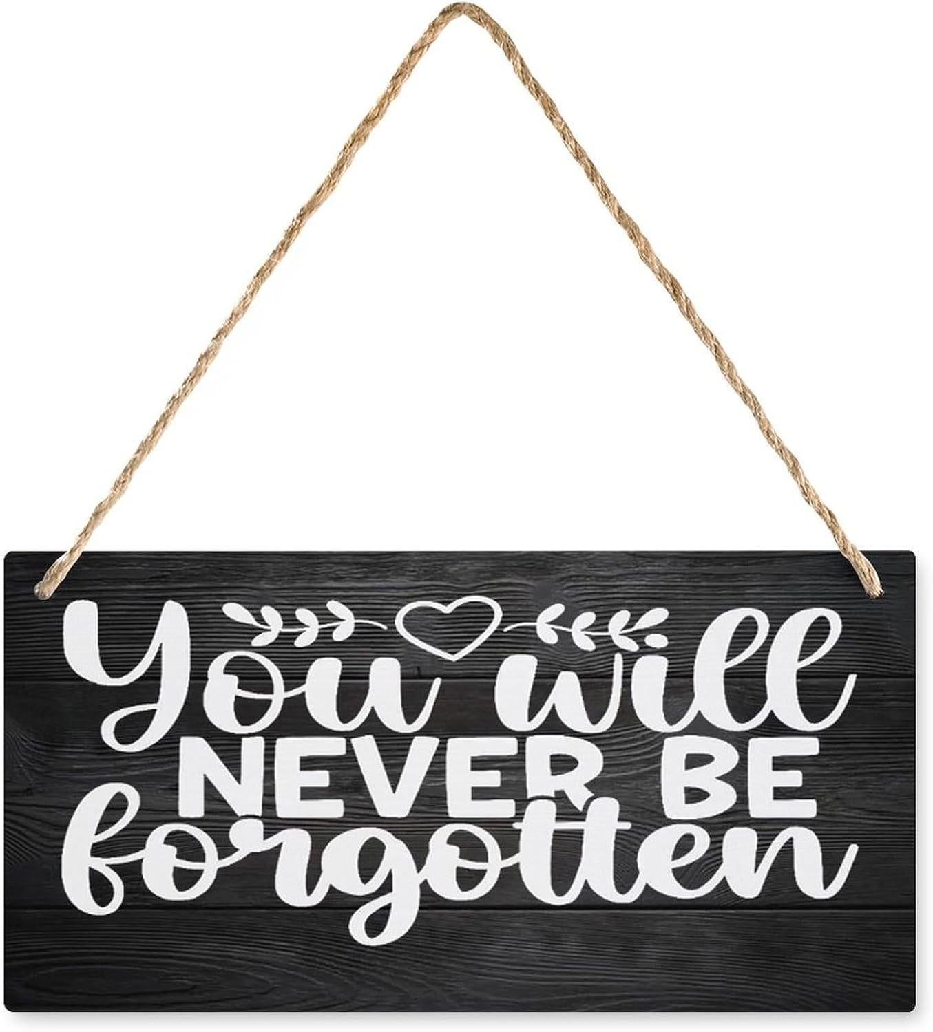 Wood Sign 6x12 Inch Funny Farmhouse Style Wood Sign You Will Never Be ...