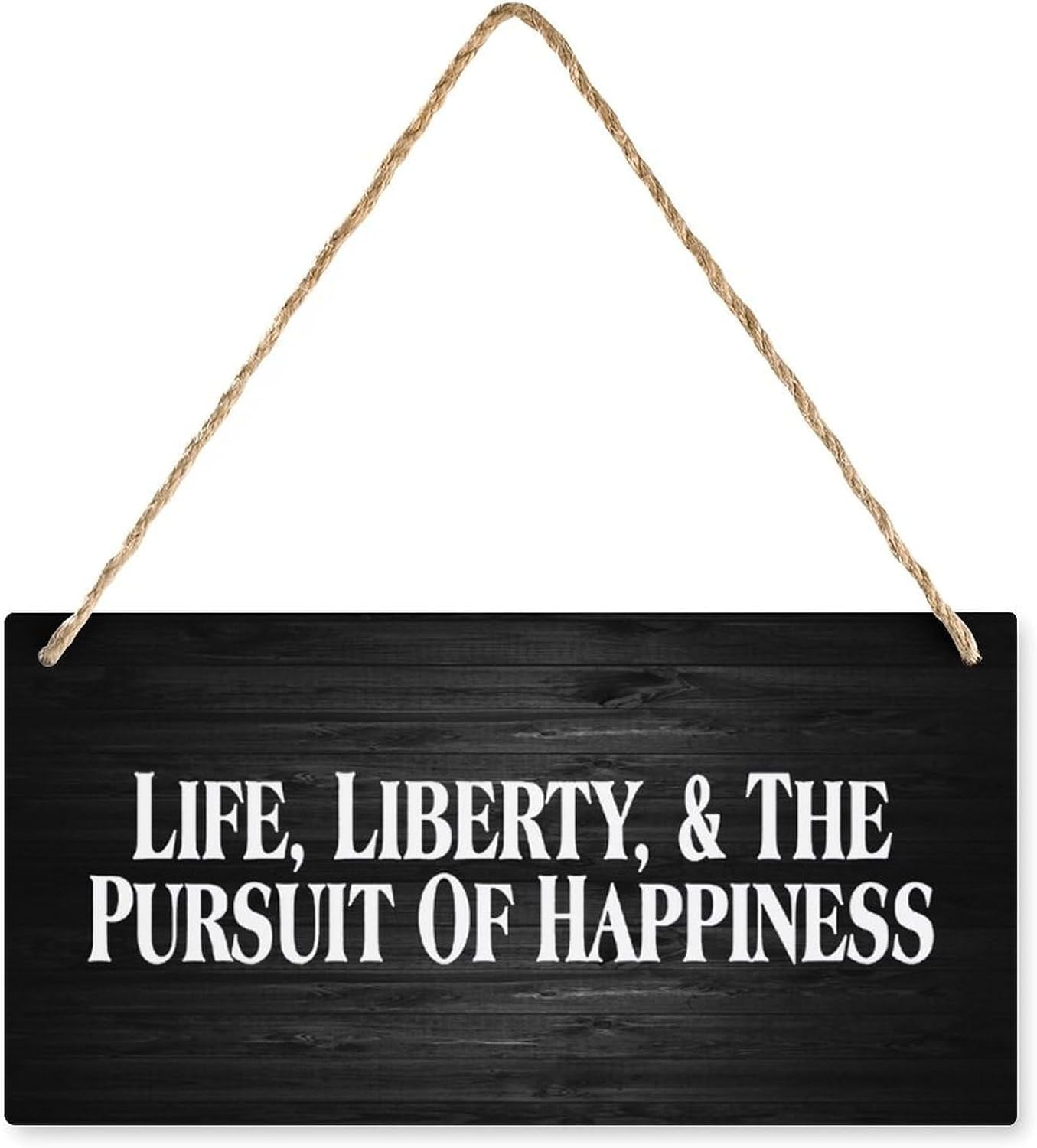 Wood Sign 6x12 Inch Hanging Wood Signs Home Decorative Life & The ...