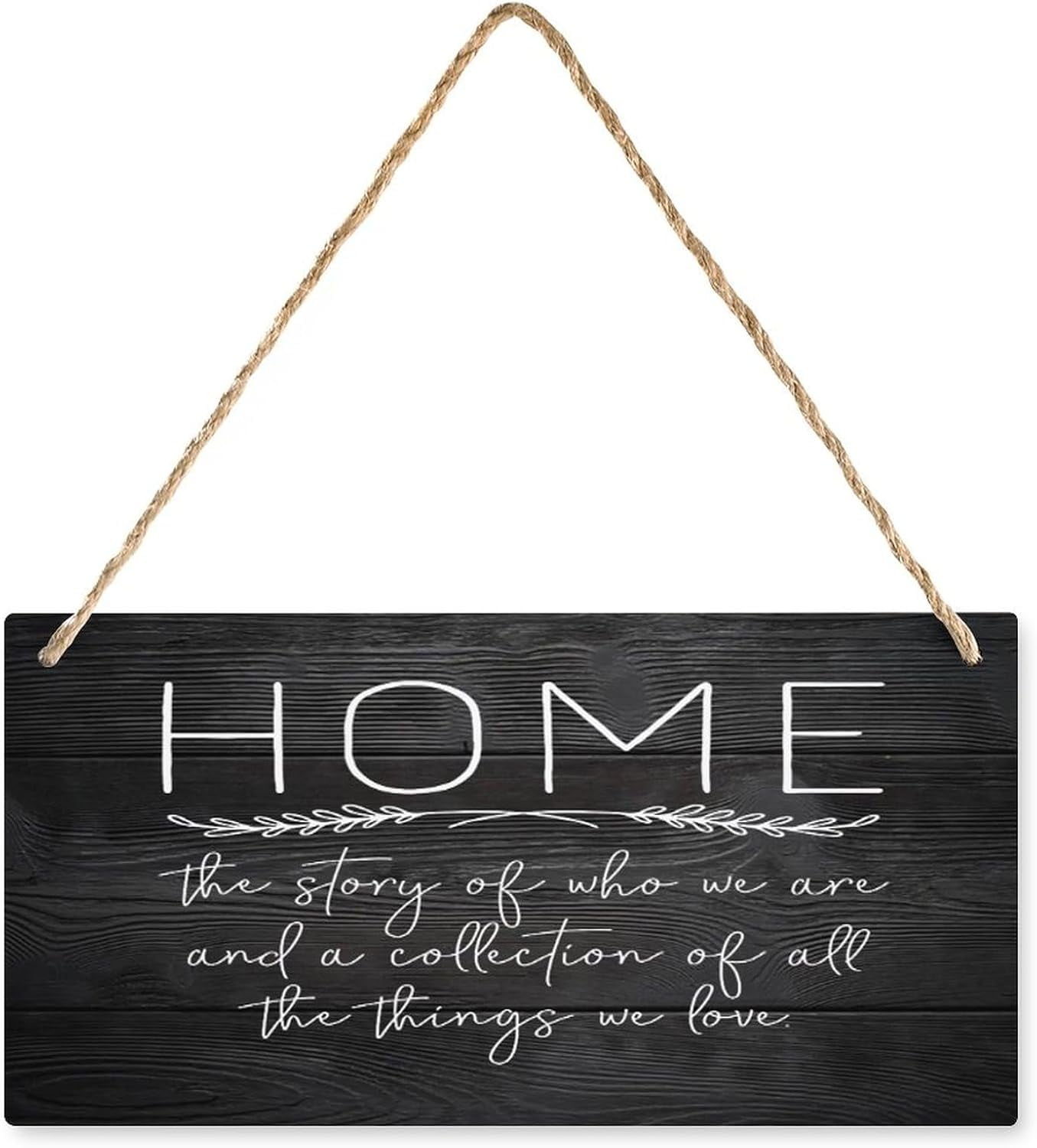 Wood Sign 6x12 Inch Home Things We Love Funny Wall Decor Signs ...