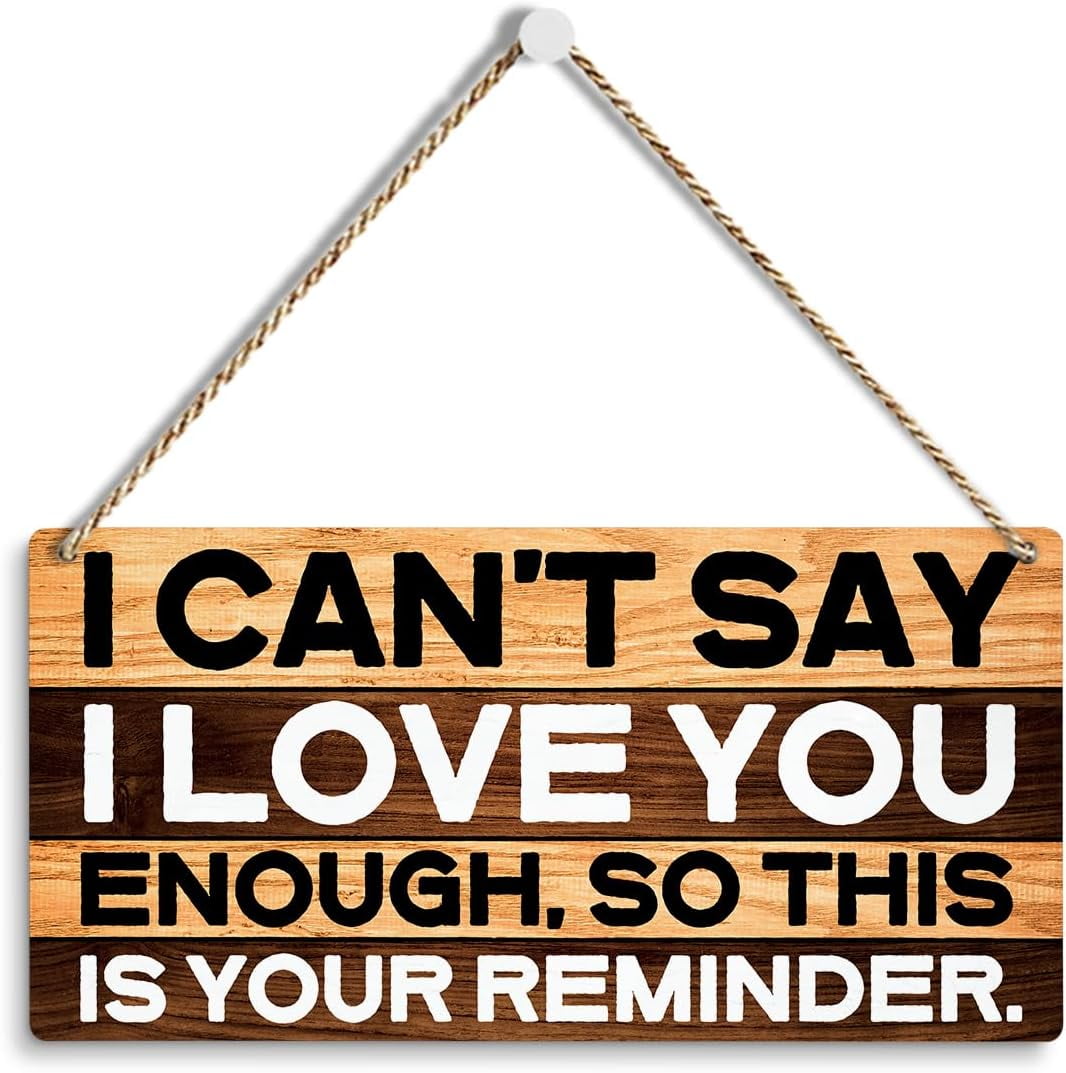 Wood Sign 6x12 Inch Inspirational Quotes Wall Decor For Home Office ...