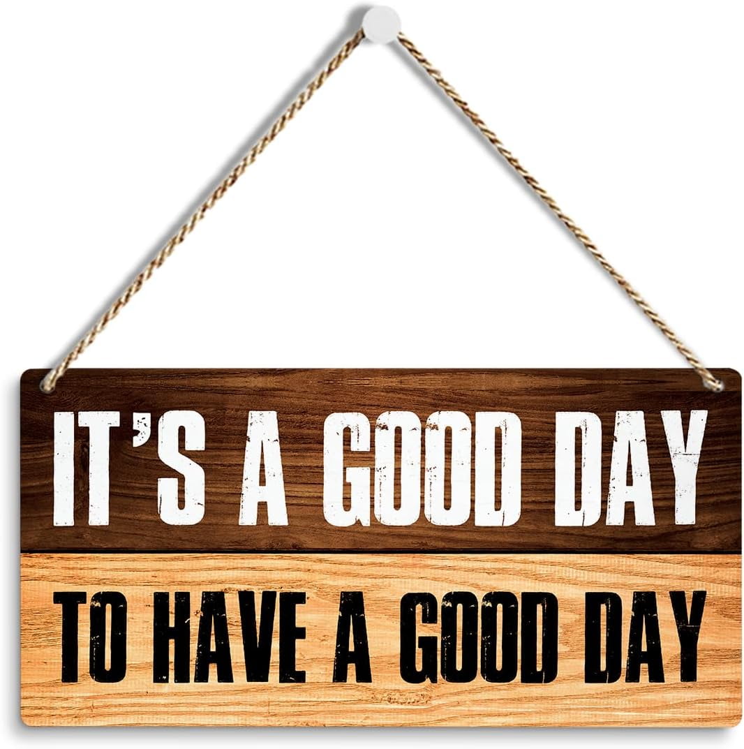 Wood Sign 6x12 Inch Inspirational Quotes Wall Decor For Home Office ...
