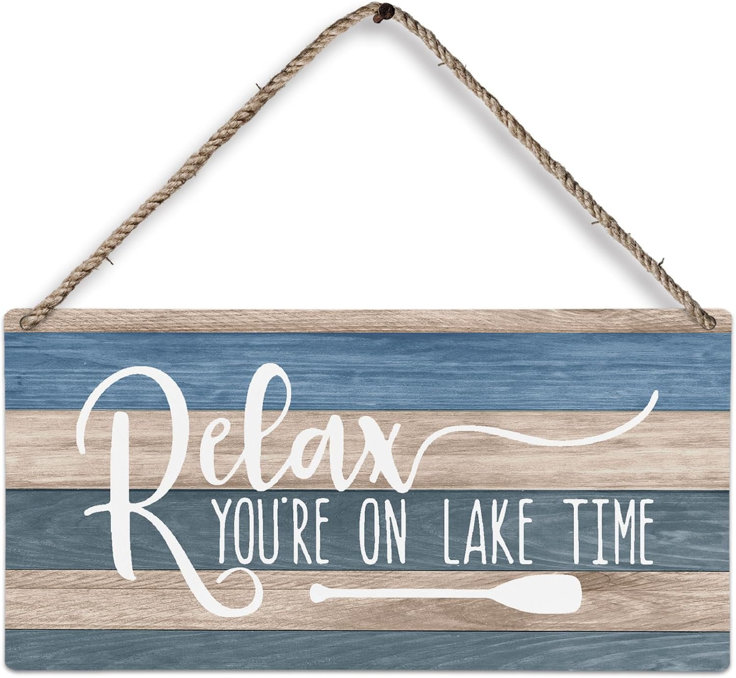 Wood Sign 6x12 Inch Lake House Rustic Wood Plaque Sign Lake House Decor ...
