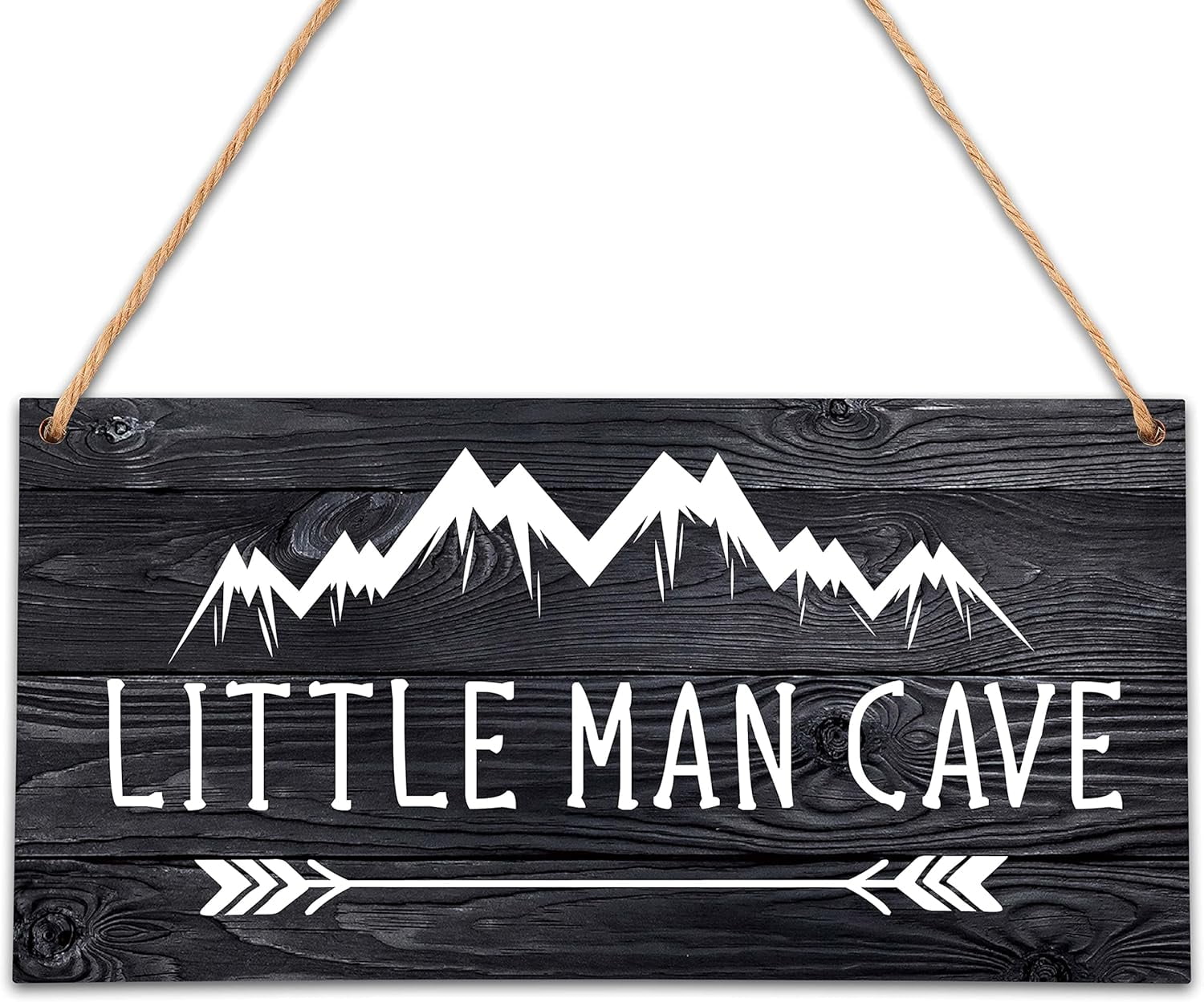 Wood Sign 6x12 Inch Mountain Nursery Decor For Boys Room Little Man ...