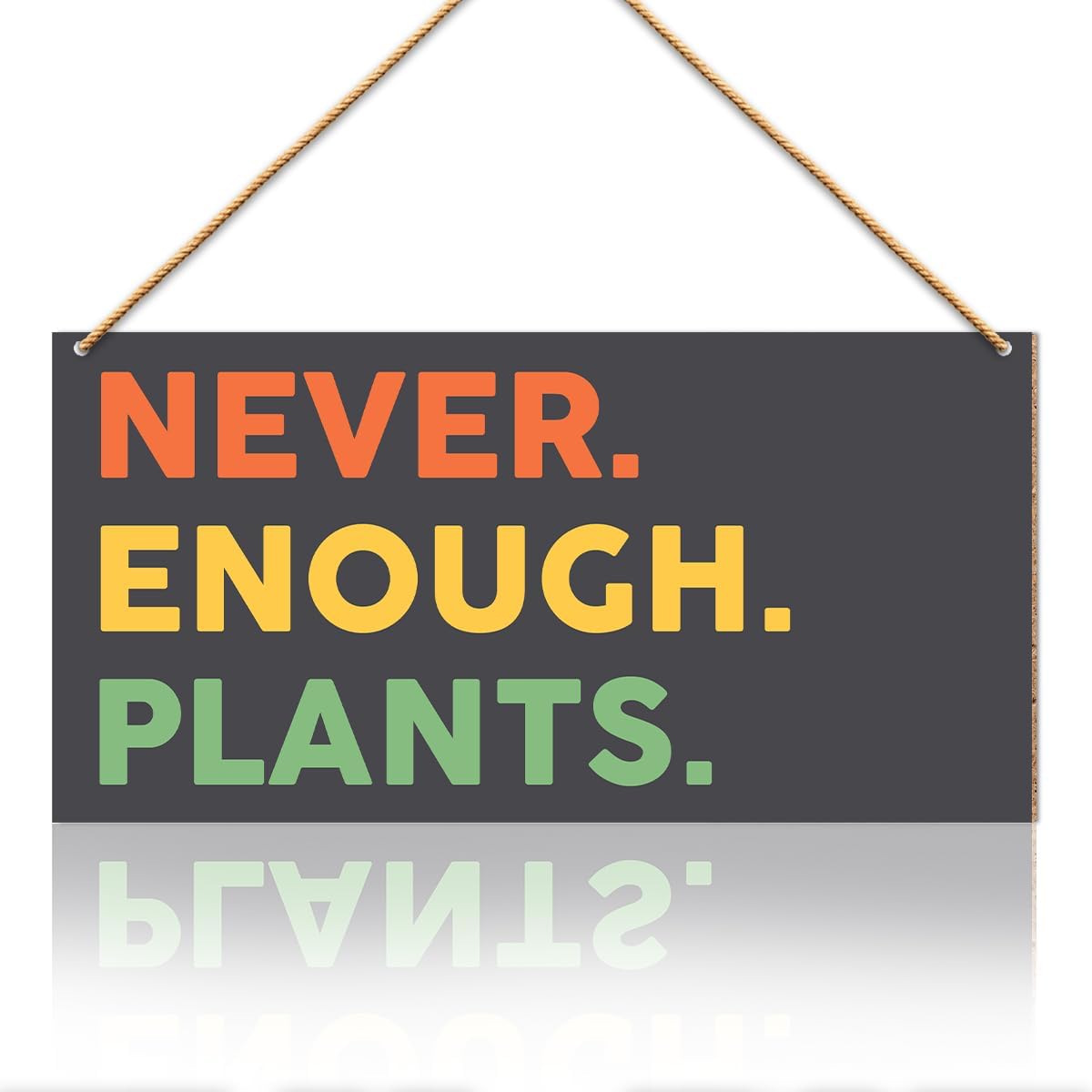 Wood Sign 6x12 Inch Plant Lover Gifts Gardening Gardner Garden Decor ...