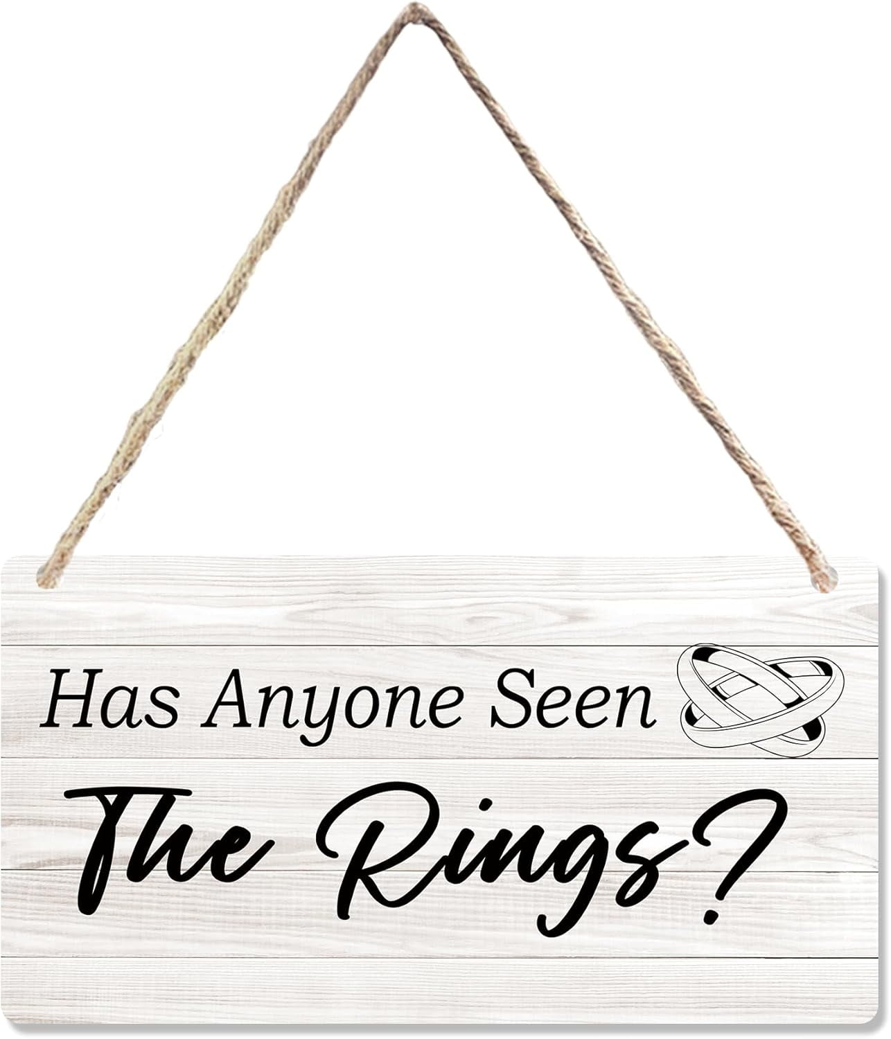 Wood Sign 6x12 Inch Rustic Wedding Signs Wooden Sign Ring Bearer Sign ...