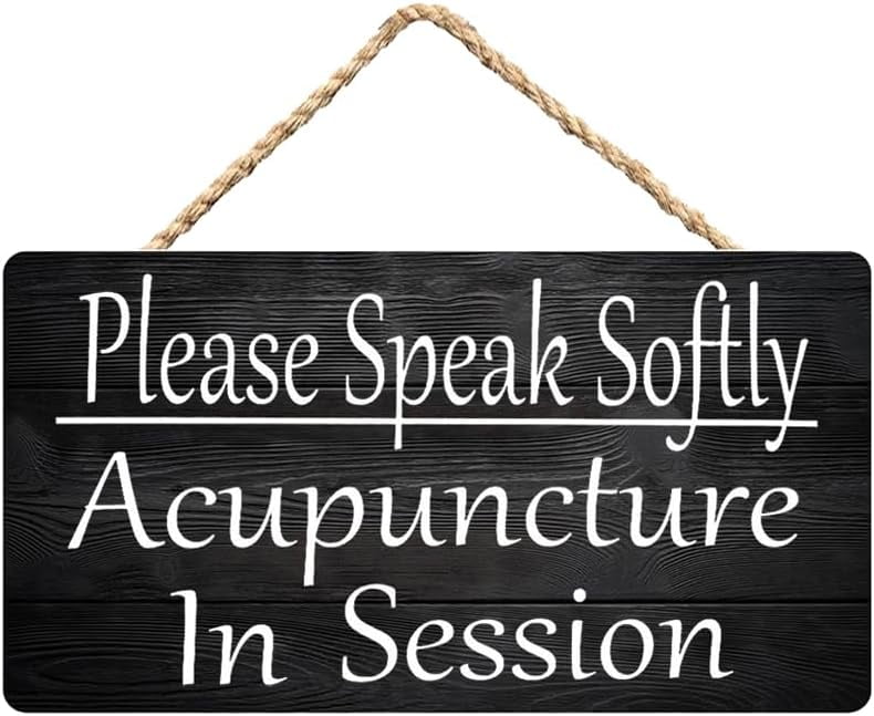 Wood Sign 6x12 Inch Rustic Wooden Signs For Home Please Speak Softly ...