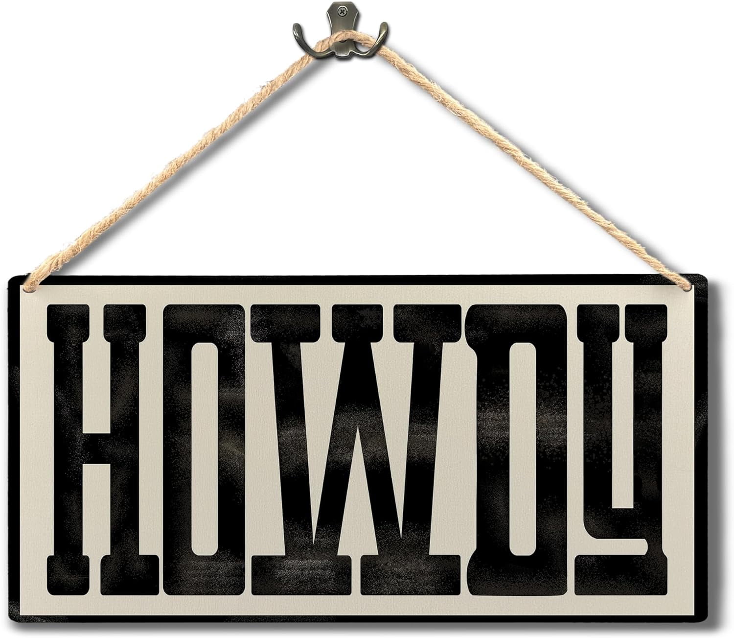 Wood Sign 6x12 Inch Ryeolo Howdy Sign Trendy Funky Howdy Western Wood ...