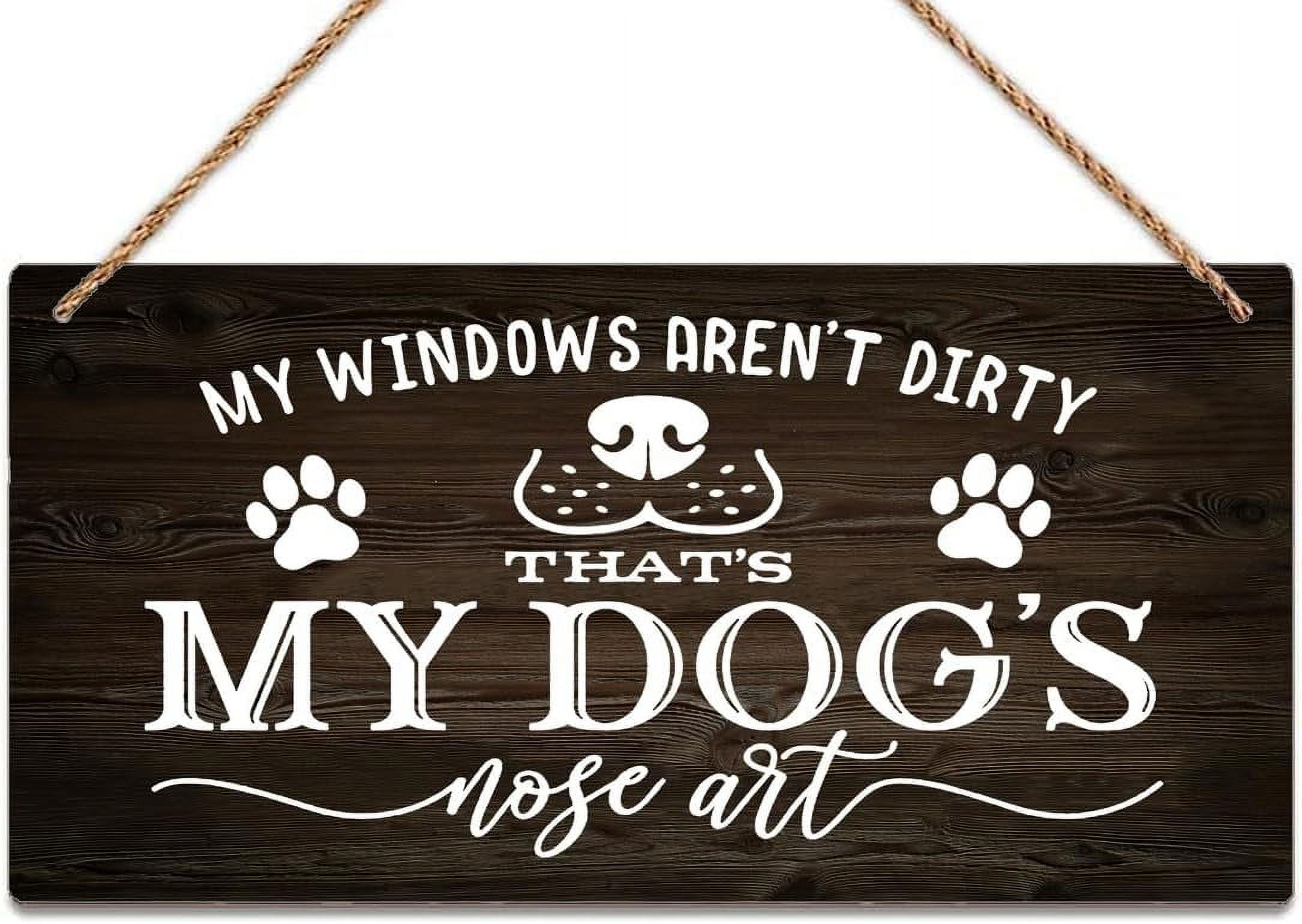Wood Sign 6x12 Inch Sign Wall Art Definition Wood Plaque Dog Sign My ...