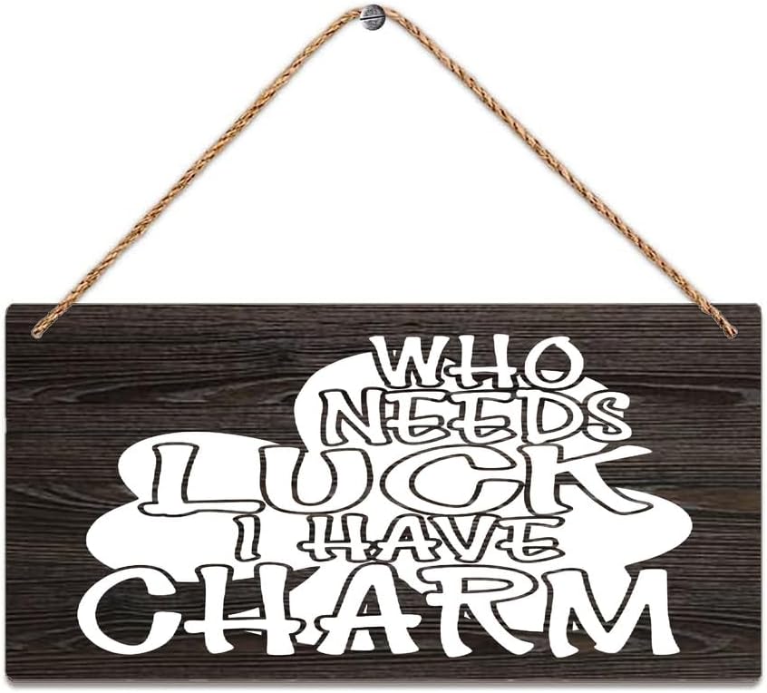 Wood Sign 6x12 Inch Wall Decor Wood Signs Inspirational Sign Who Needs ...