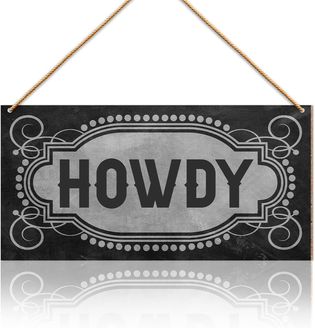 Wood Sign 6x12 Inch Western Welcome Sign Decoration Western Sign Decor ...