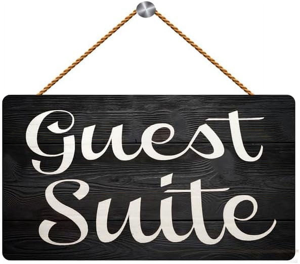 Wood Sign 6x12 Inch Wood Family Signs Wall Decor Guest Suite Wood Sign ...