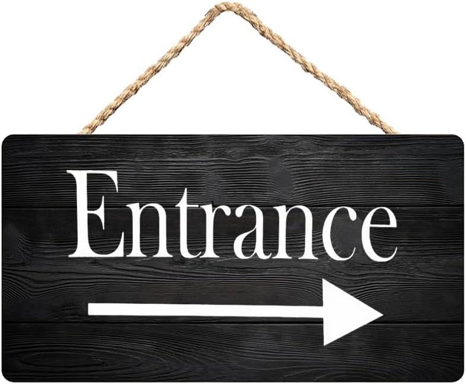 Wood Sign 6x12 Inch Wood Sign Crafts For House Funny Rustic Door ...