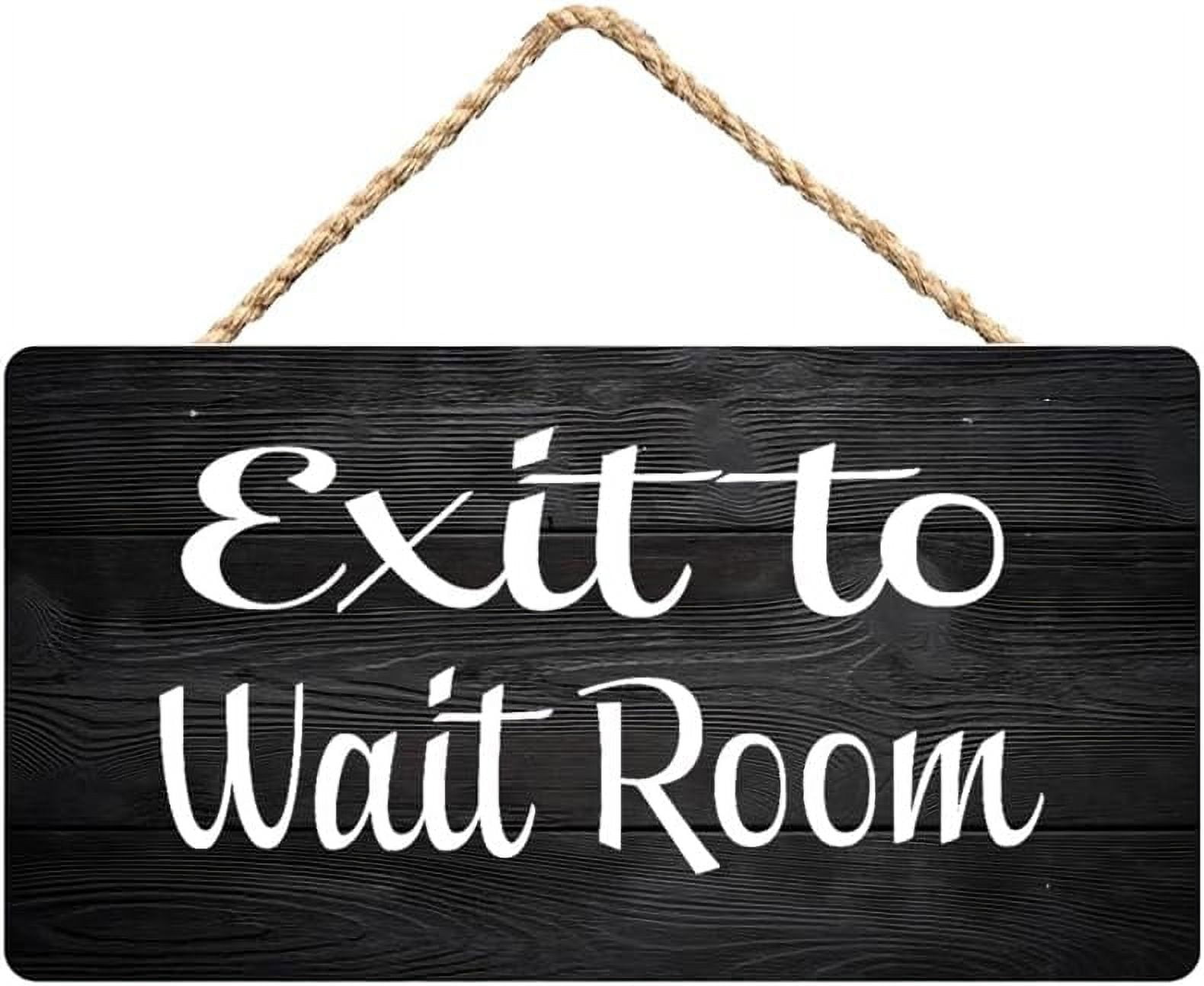 Wood Sign 6x12 Inch Wood Sign Crafts For House Funny Rustic Door ...