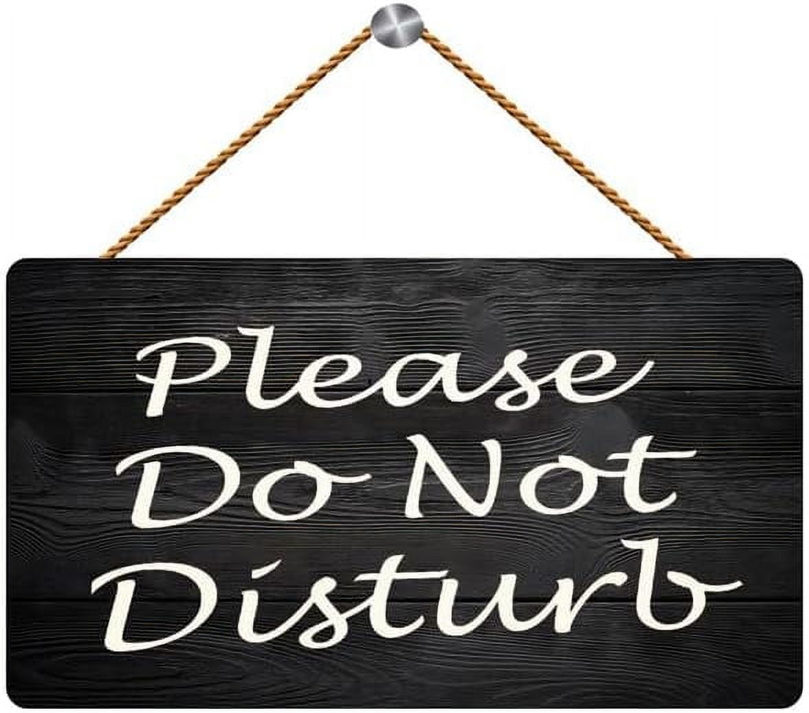Wood Sign 6x12 Inch Wood Signs For Home Decor Please Do Not Disturb ...