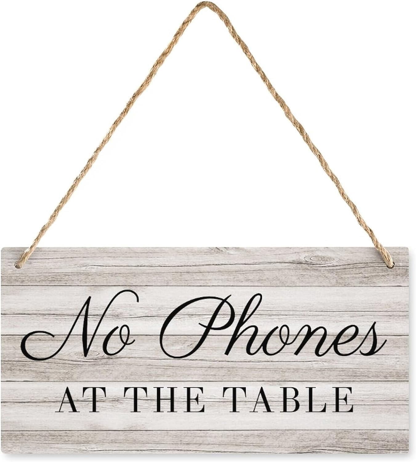 Wood Sign 6x12 Inch Wooden Hanging Sign Wall Art Home Decorative No ...