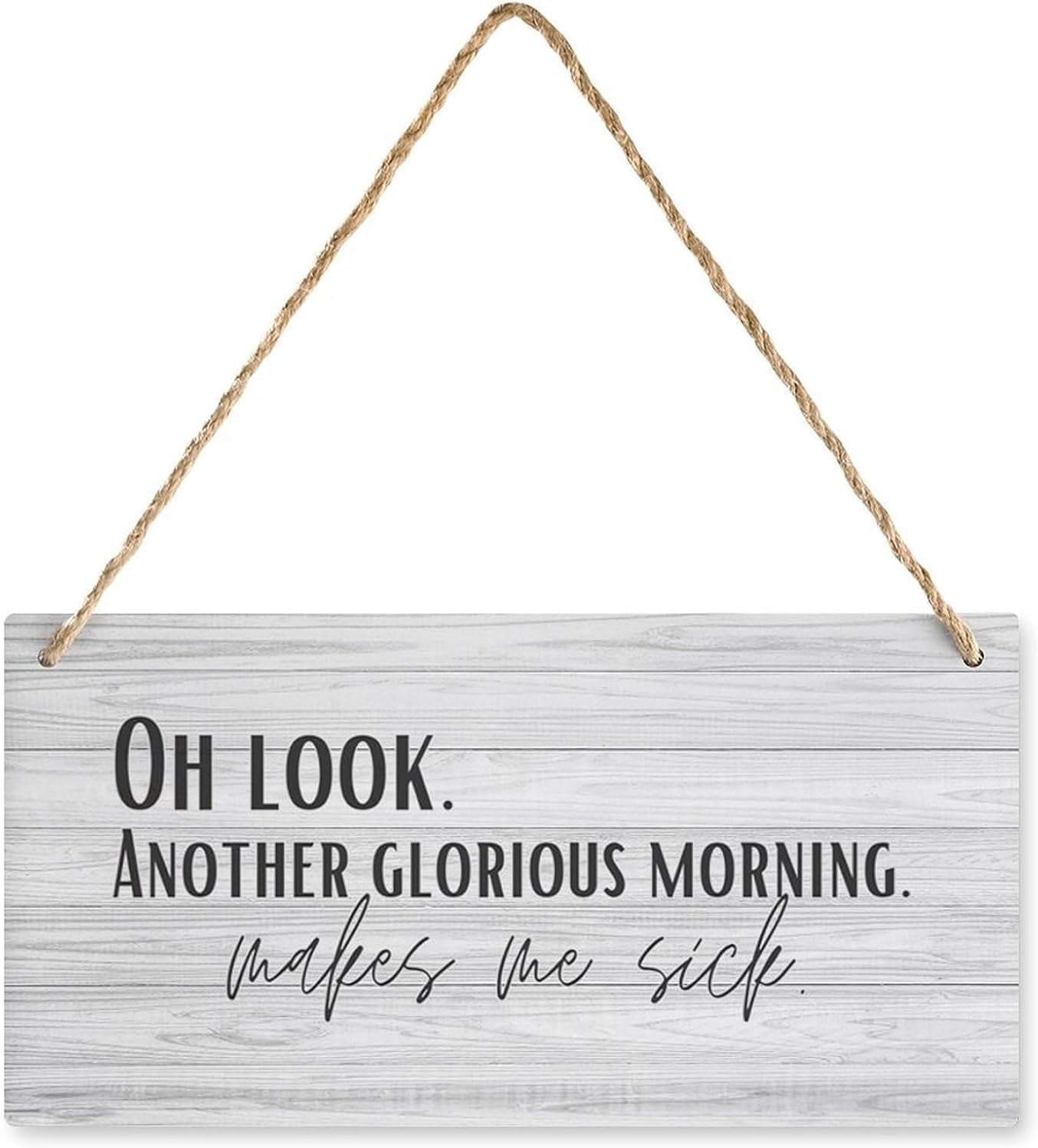 Wood Sign 6x12 Inch Wooden Sign For Front Door Oh Look Another Glorious ...
