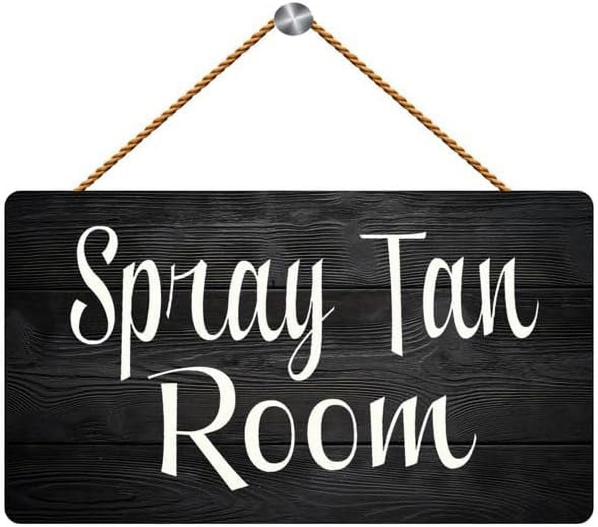 Wood Sign 6x12 Inch Wooden Signs For Front Door Spray Tan Room Wood ...
