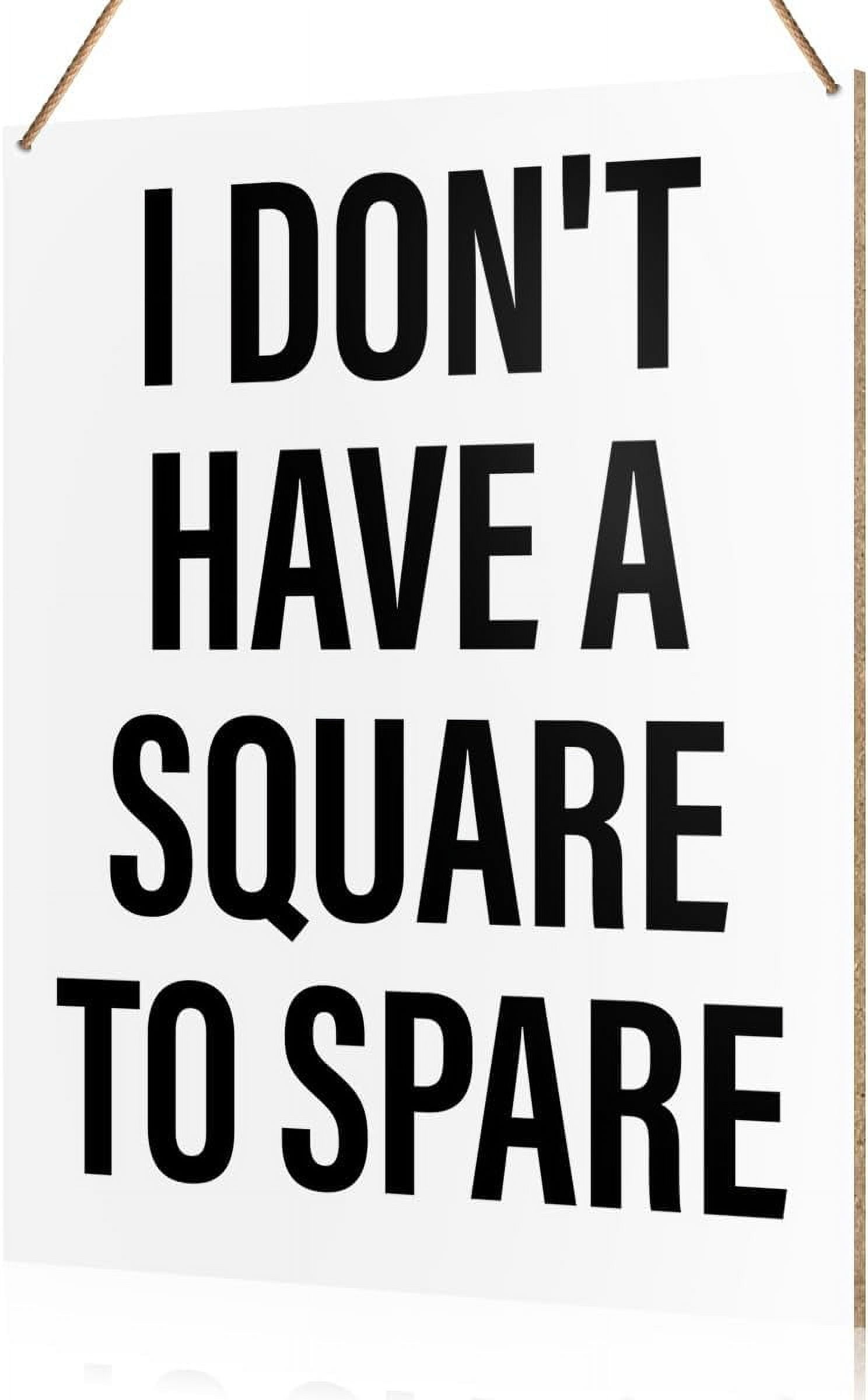 Wood Sign 8x10 Inch Bathroom Wall Hanging Sign Decor I Don'T Have A ...