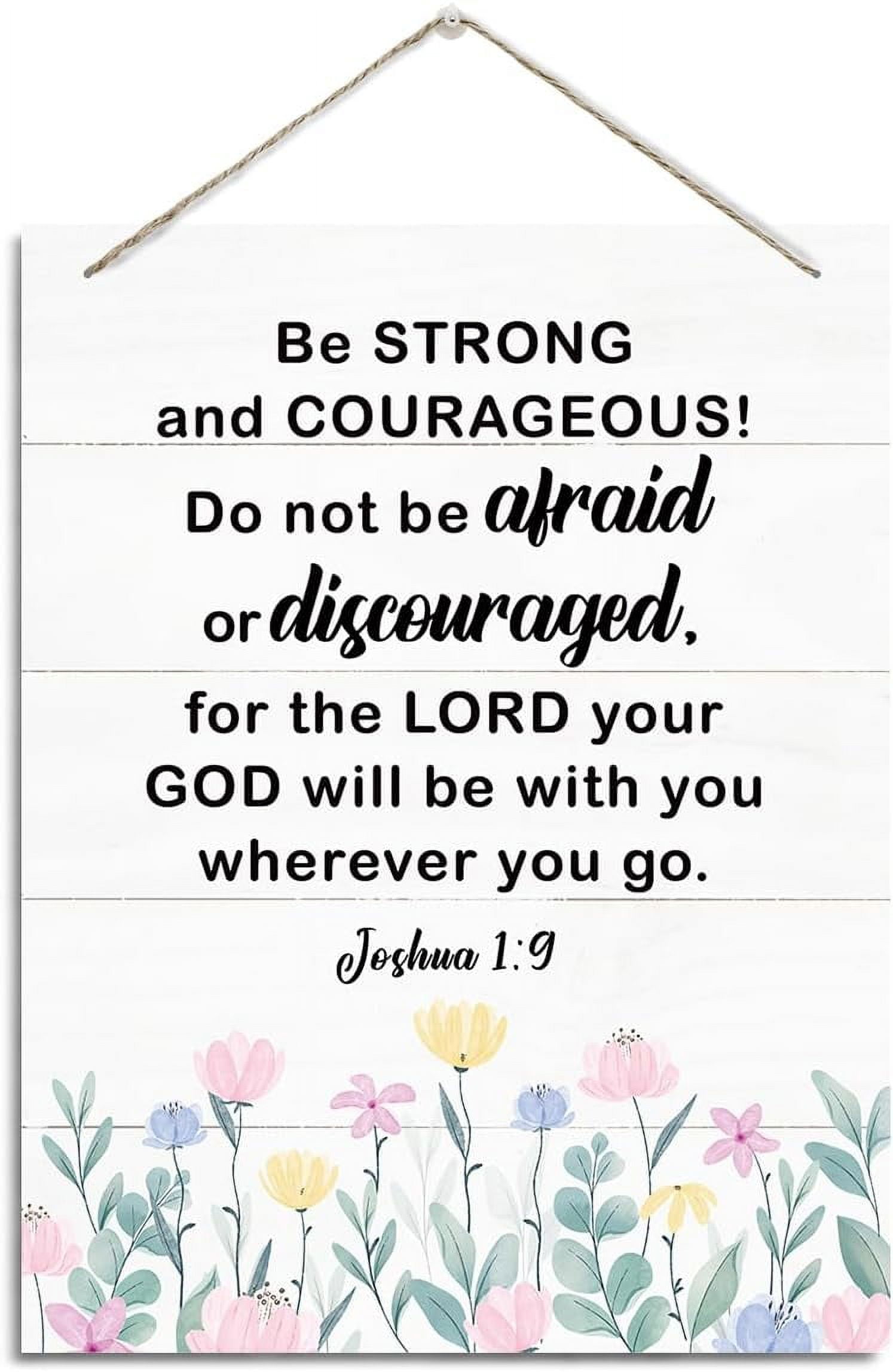 Wood Sign 8x10 Inch Christian Decor Inspirational Decor Hanging Home ...