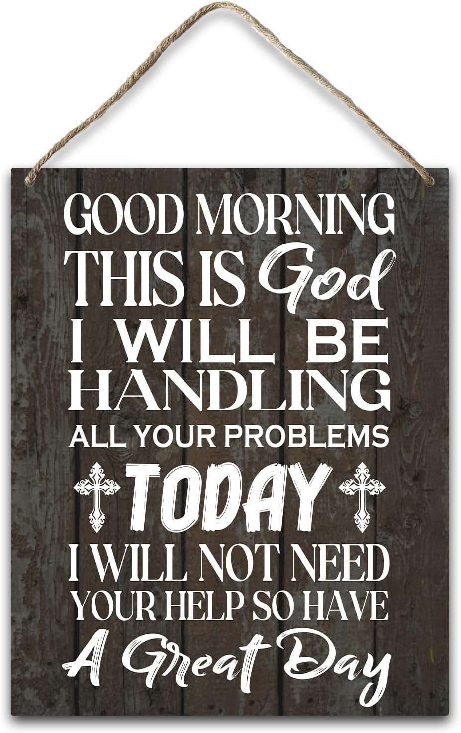 Wood Sign 8x10 Inch Christian Gift Bible Gifts Religion Home Decor Good ...