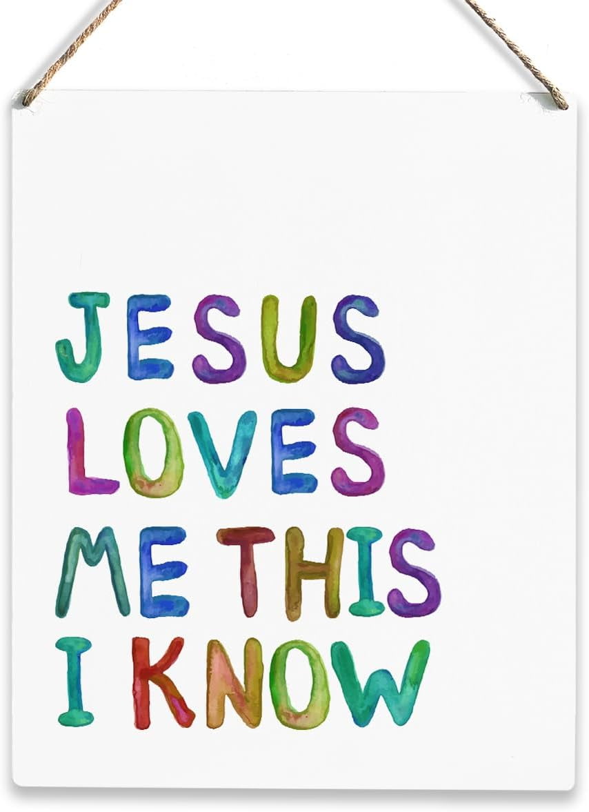 Wood Sign 8x10 Inch Christian Inspirational Quotes Wall Art Encouraging ...