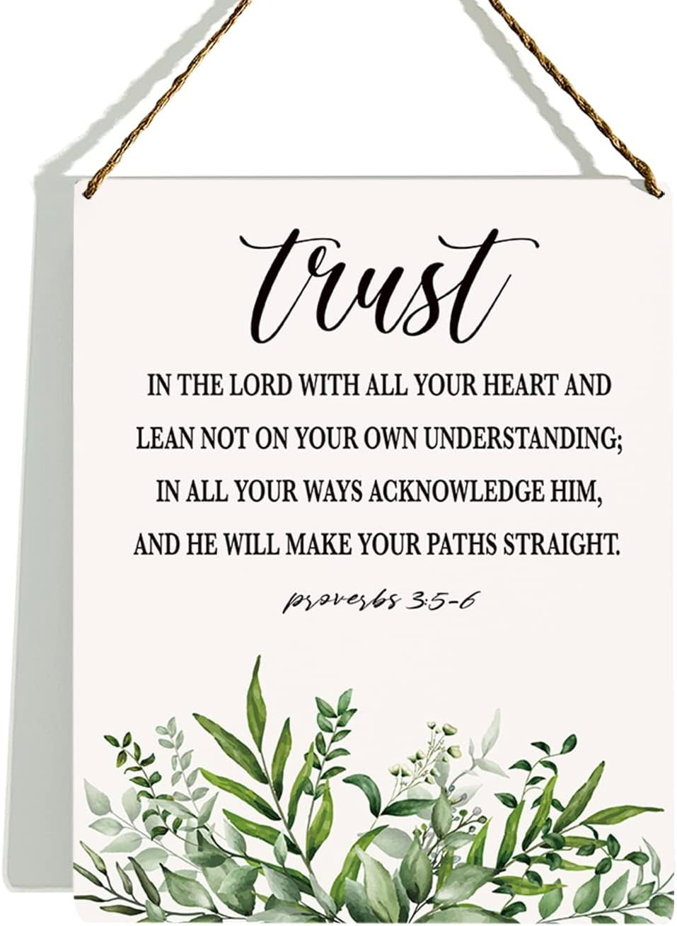 Wood Sign 8x10 Inch Christian Wall Decor Serenity Prayer Wall Art Bible ...