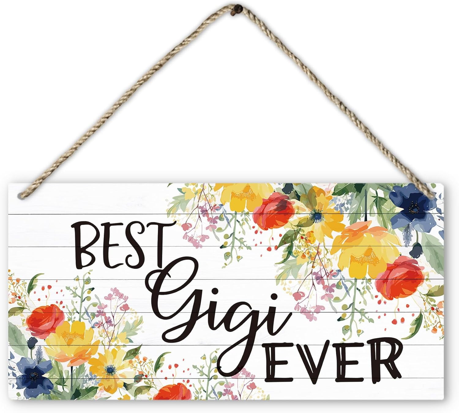 Wood Sign 5x10 Inch Gigi Gifts Grandma'S Mom'S Gift Best Gigi Ever ...
