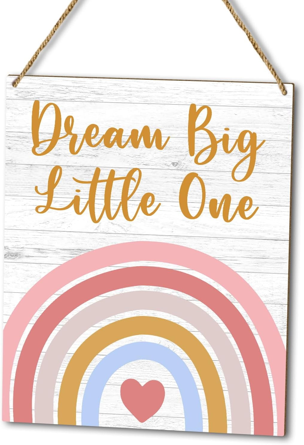 Wood Sign 8x10 Inch Home Decor Wood Plaque Sign Wall Hanging Dream Big ...