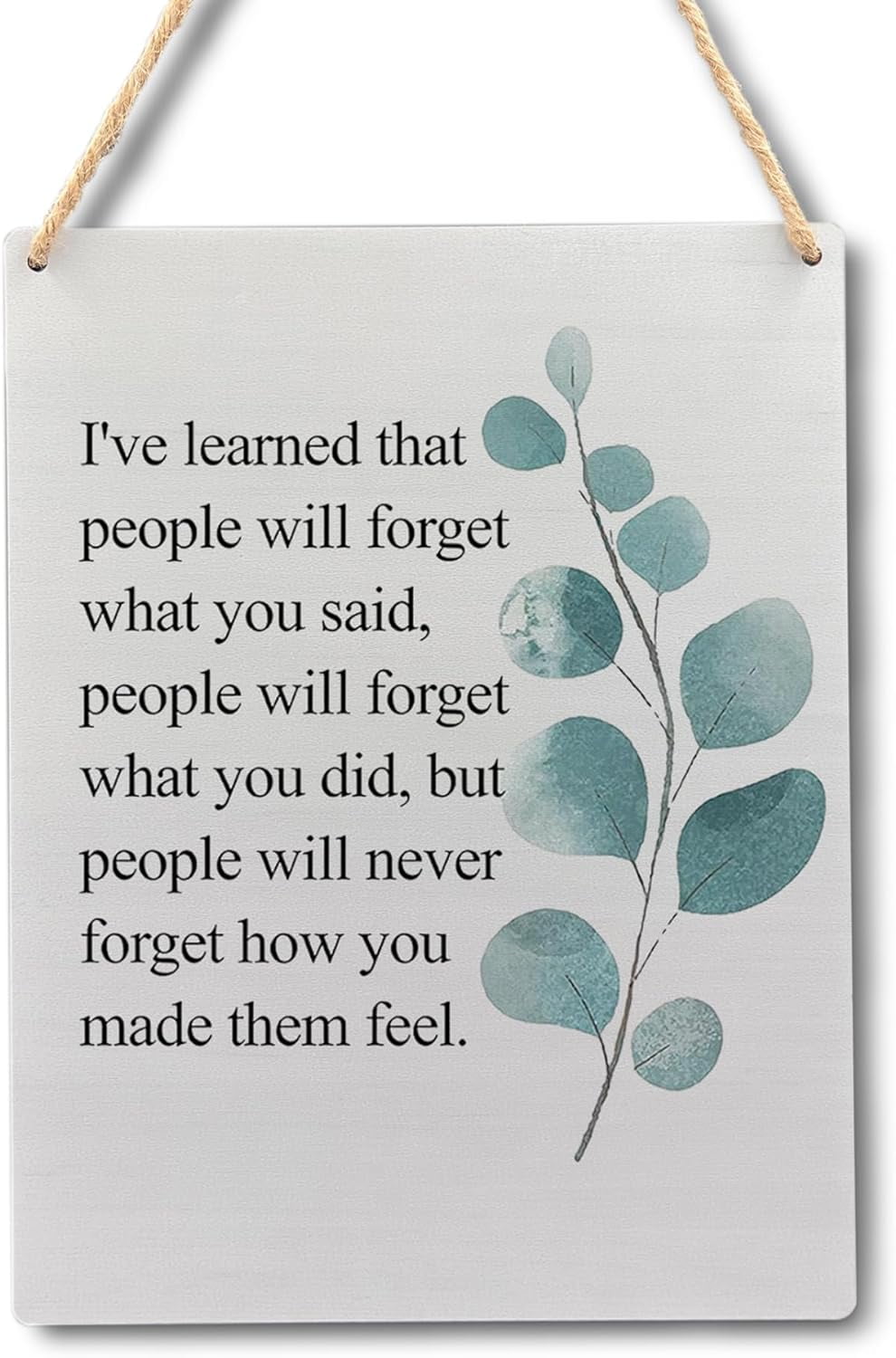 Wood Sign 8x10 Inch Inspirational Quotes Wall Art Inspirational Plaque ...