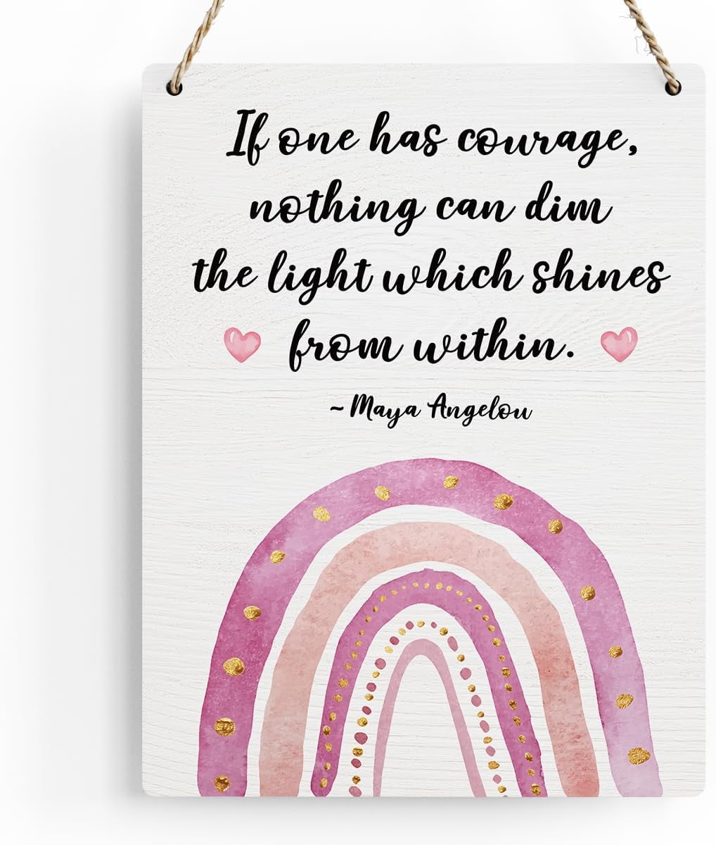 Wood Sign 8x10 Inch Inspirational Quotes Wood Sign Wall Decor Art ...