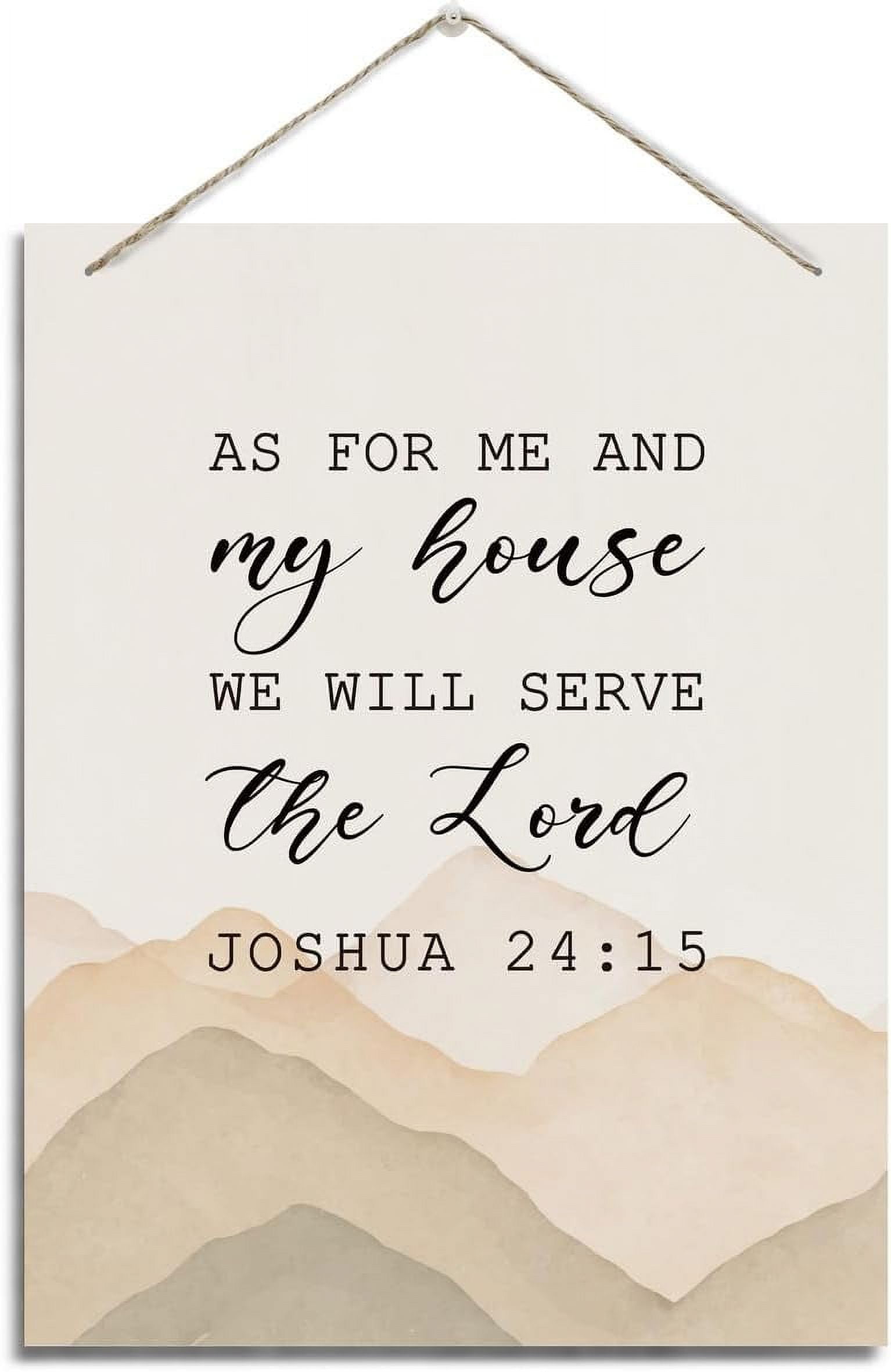 Wood Sign 8x10 Inch Inspirational Wall Decor Decorative Hanging ...