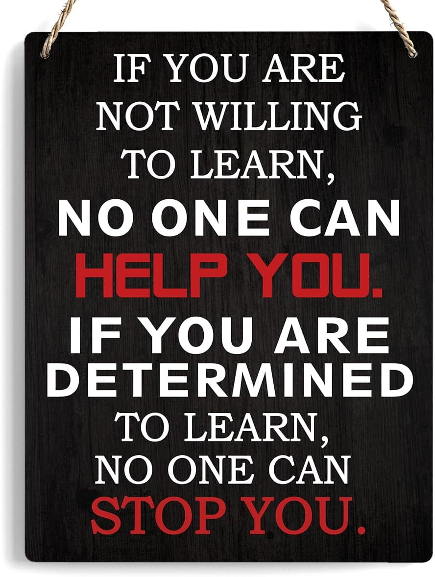 Wood Sign 8x10 Inch Inspirational Wall Decor For Home If You Are Not ...
