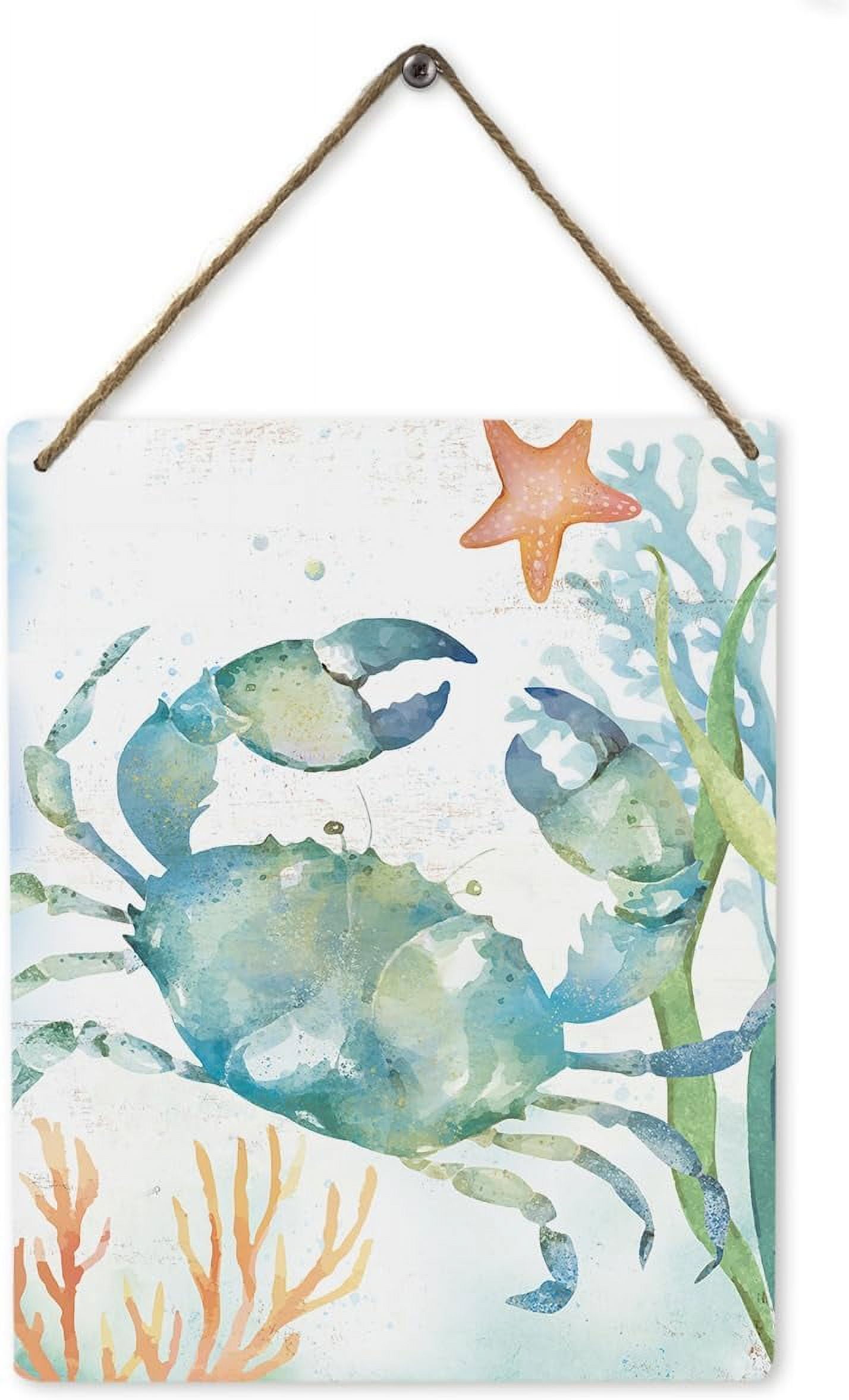 Wood Sign 8x10 Inch Mtrgdn Summer Decor Beach Coastal Wooden Wall Art ...